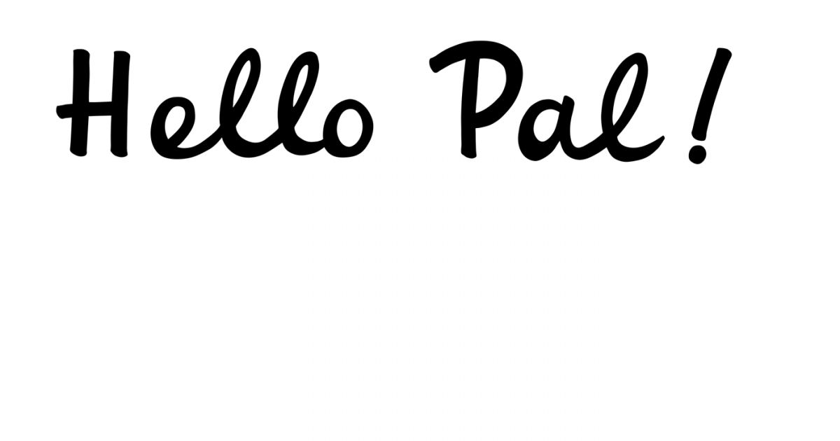Hello Pal! • Salon für Kunstbuch